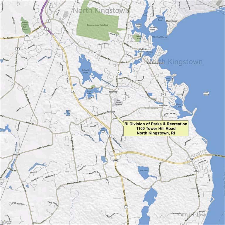 Directions to Division of Parks and Recreation | Rhode Island ...
