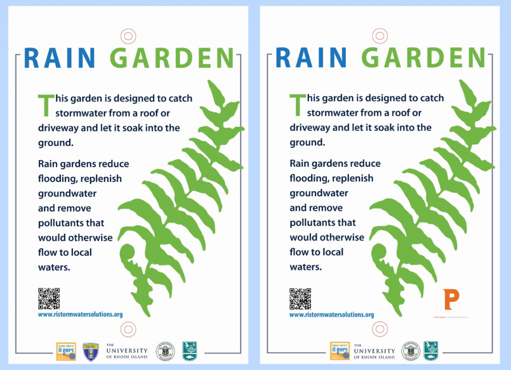 Rain Garden & GI Sign Templates | Rhode Island Department of ...