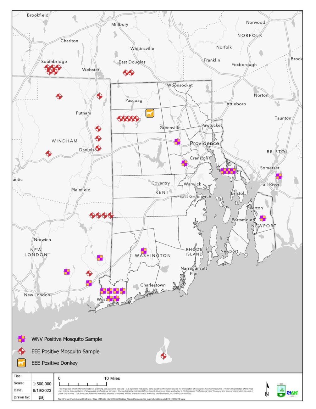 State Announces EEE Virus Positive Mosquito Sample on Block Island ...