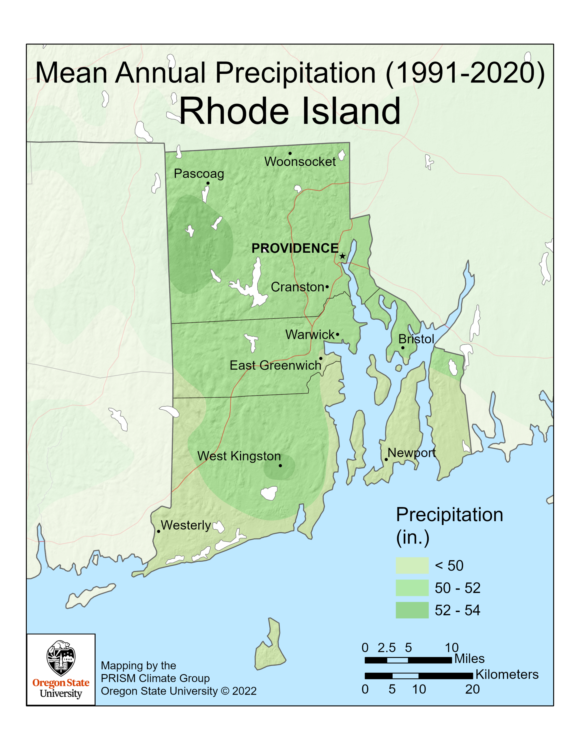 Climate of Rhode Island | Rhode Island Department of Environmental ...